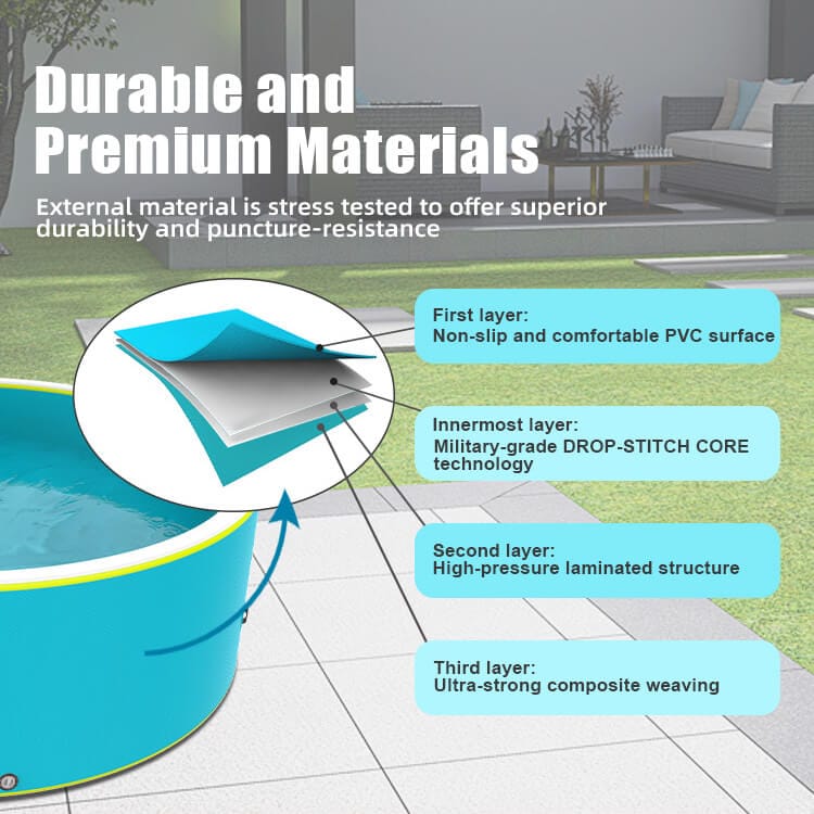 Drop Stitch Inflatable Pool Factory | Custom Swimming Pools